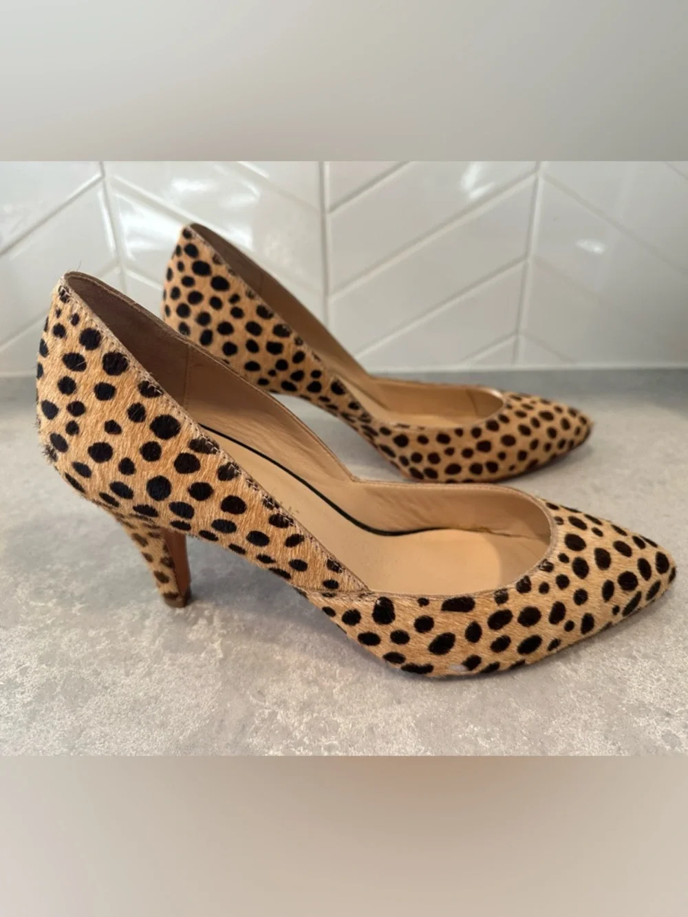 Loeffler Randall | Shoes | Loeffler Randall Calf Hair Leopard Print ...